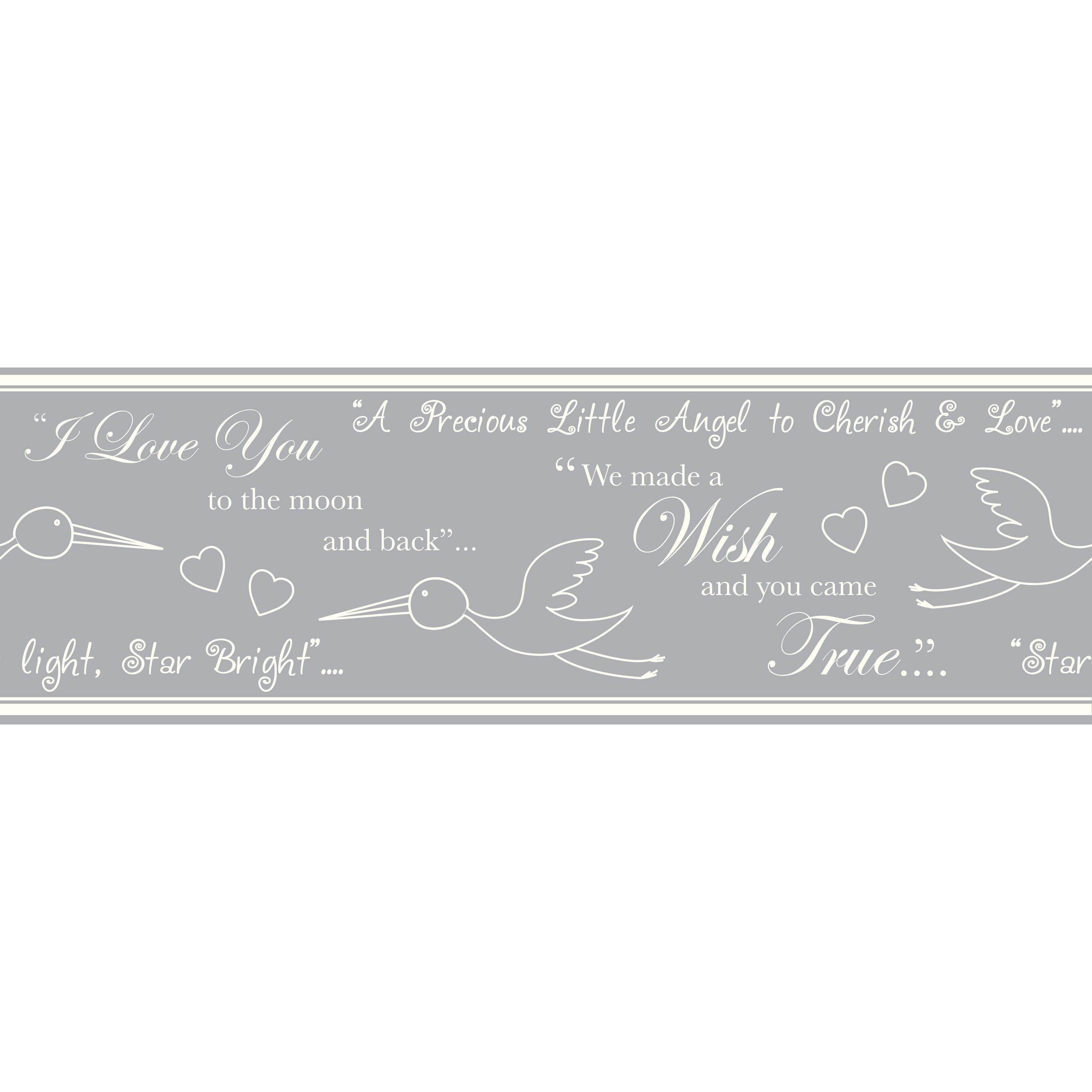 Baby Colours Little wish Border | DIY at B&Q