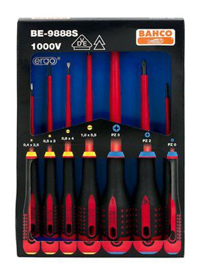 Bahco 7 Piece Mixed Screwdriver set | DIY at B&Q