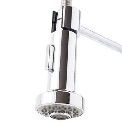 Barbon Chrome effect Kitchen Spring neck Tap | DIY at B&Q