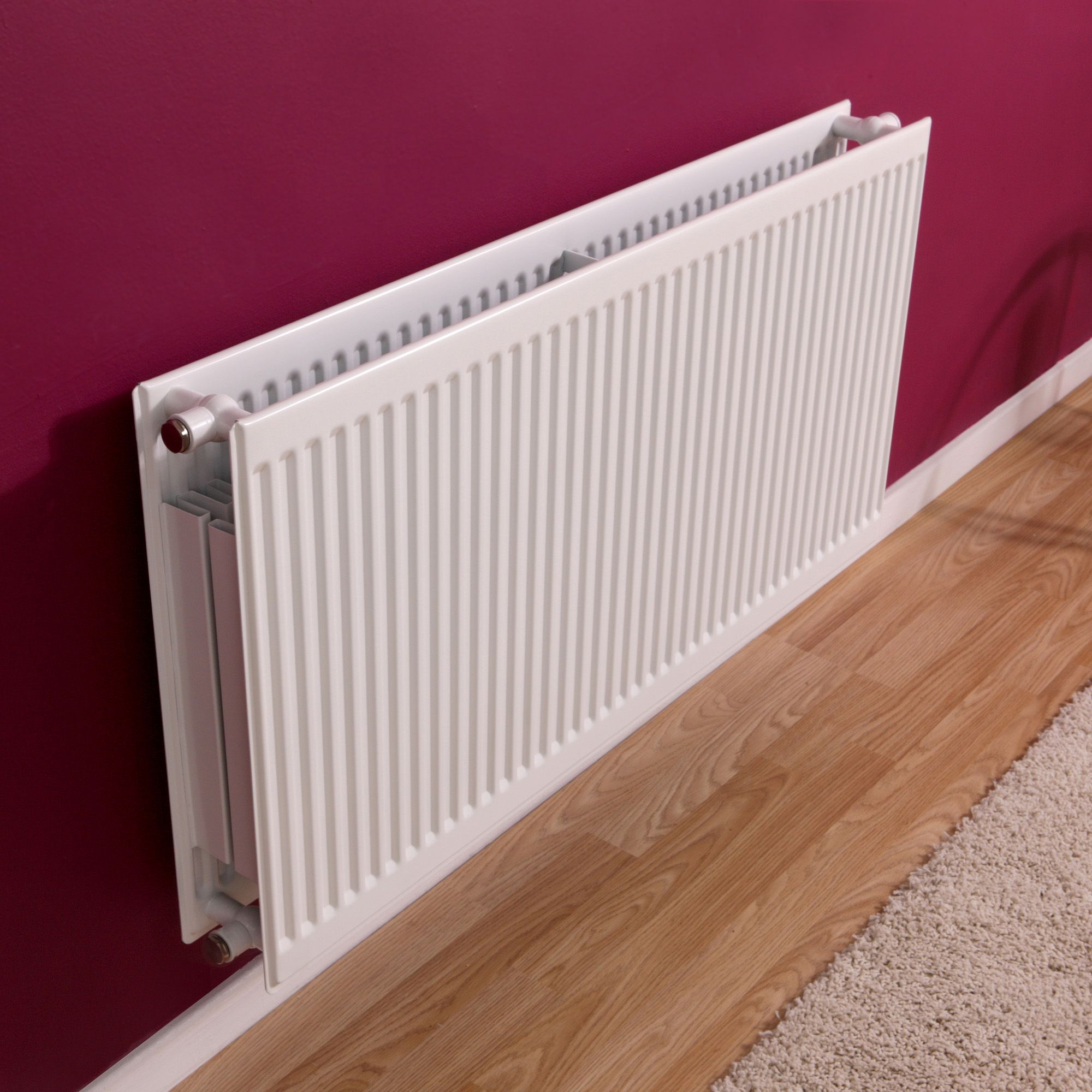 Barlo Type 22 Panel Radiator, White (W)400mm (H)600mm | DIY at B&Q