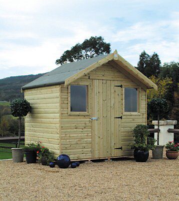 BARREL BOARD CABIN PT 6X8FT& ASSEMBLEY