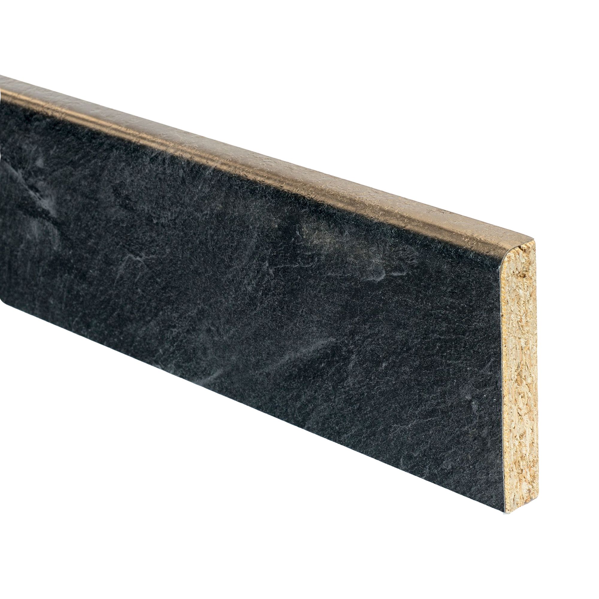 Basalt Slate effect Upstand (L)3000mm | DIY at B&Q
