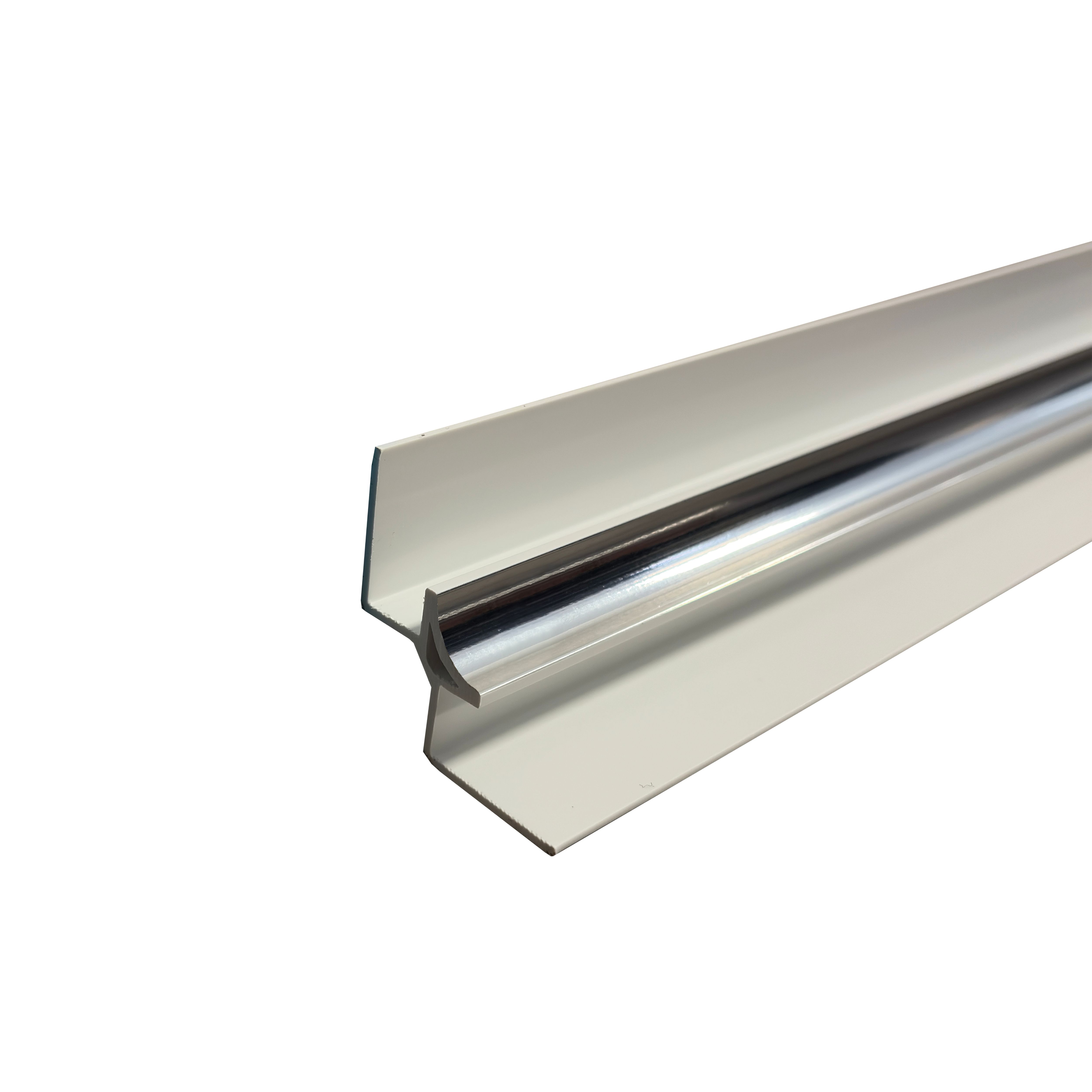 Bathroom wall Panel internal corner joint (W)55mm (T)20mm - High gloss ...
