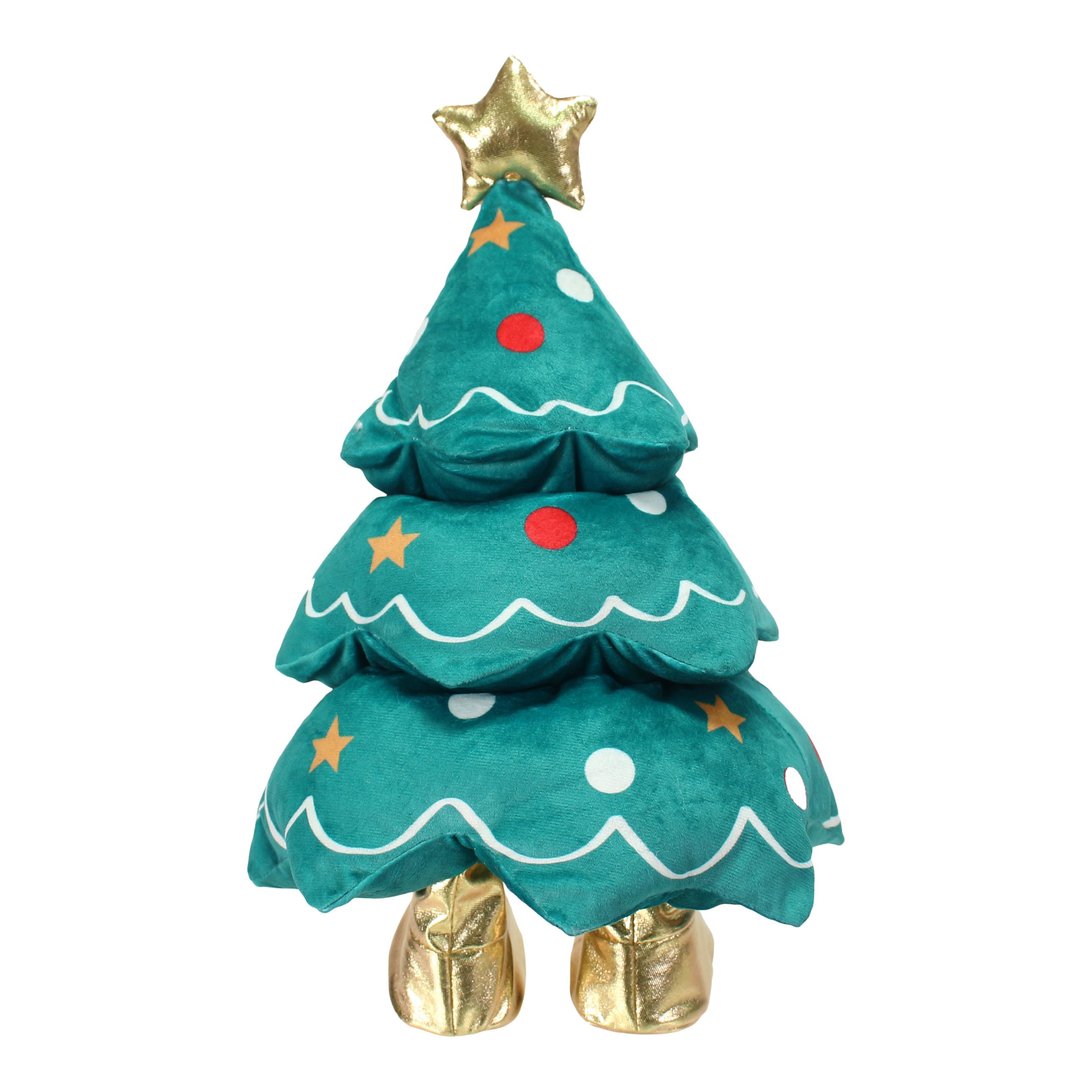 BATTERY-POWERED DANCING & SINGING MULTICOLOUR CHRISTMAS TREE CHARACTER