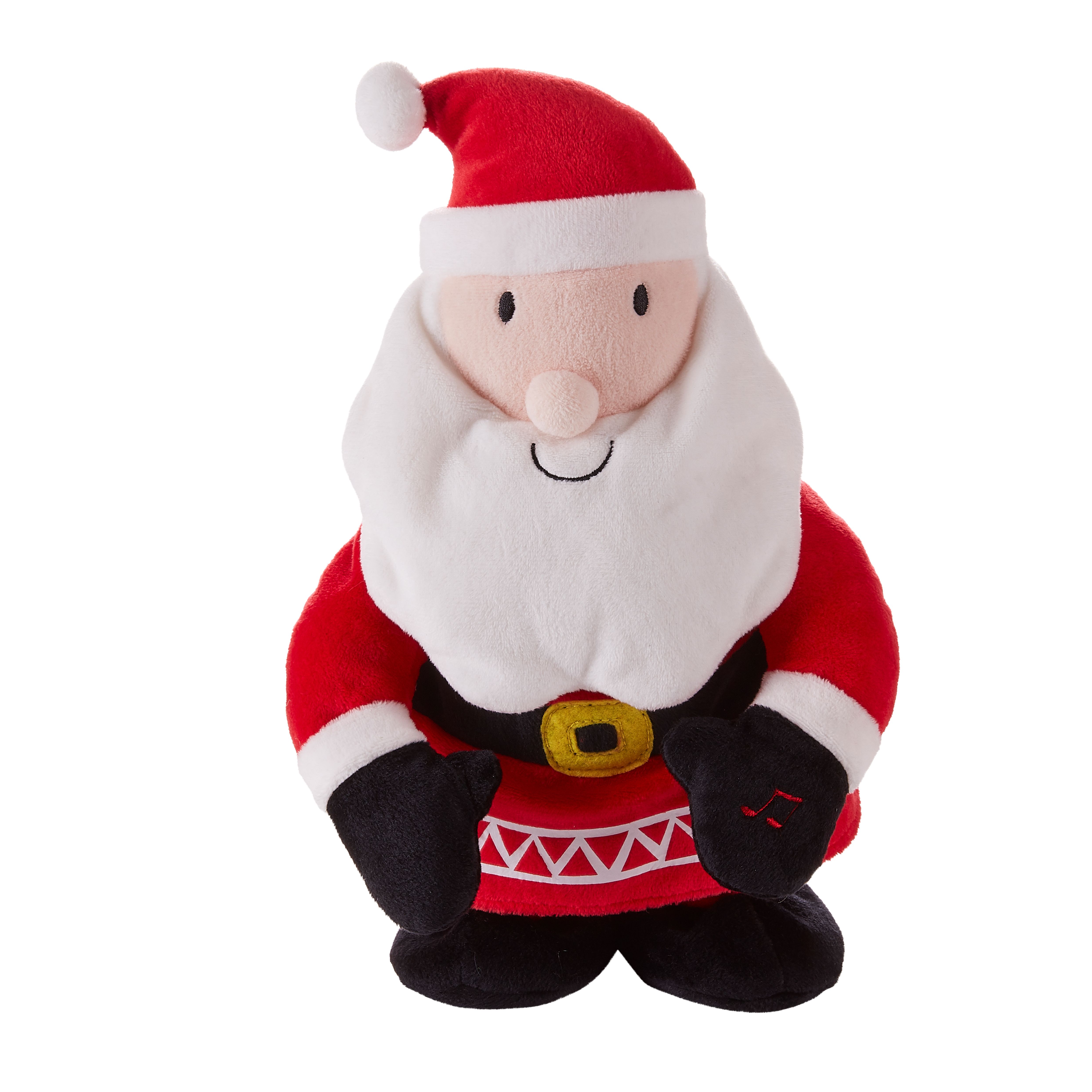 Battery-powered Walking & singing Multicolour Santa | DIY at B&Q