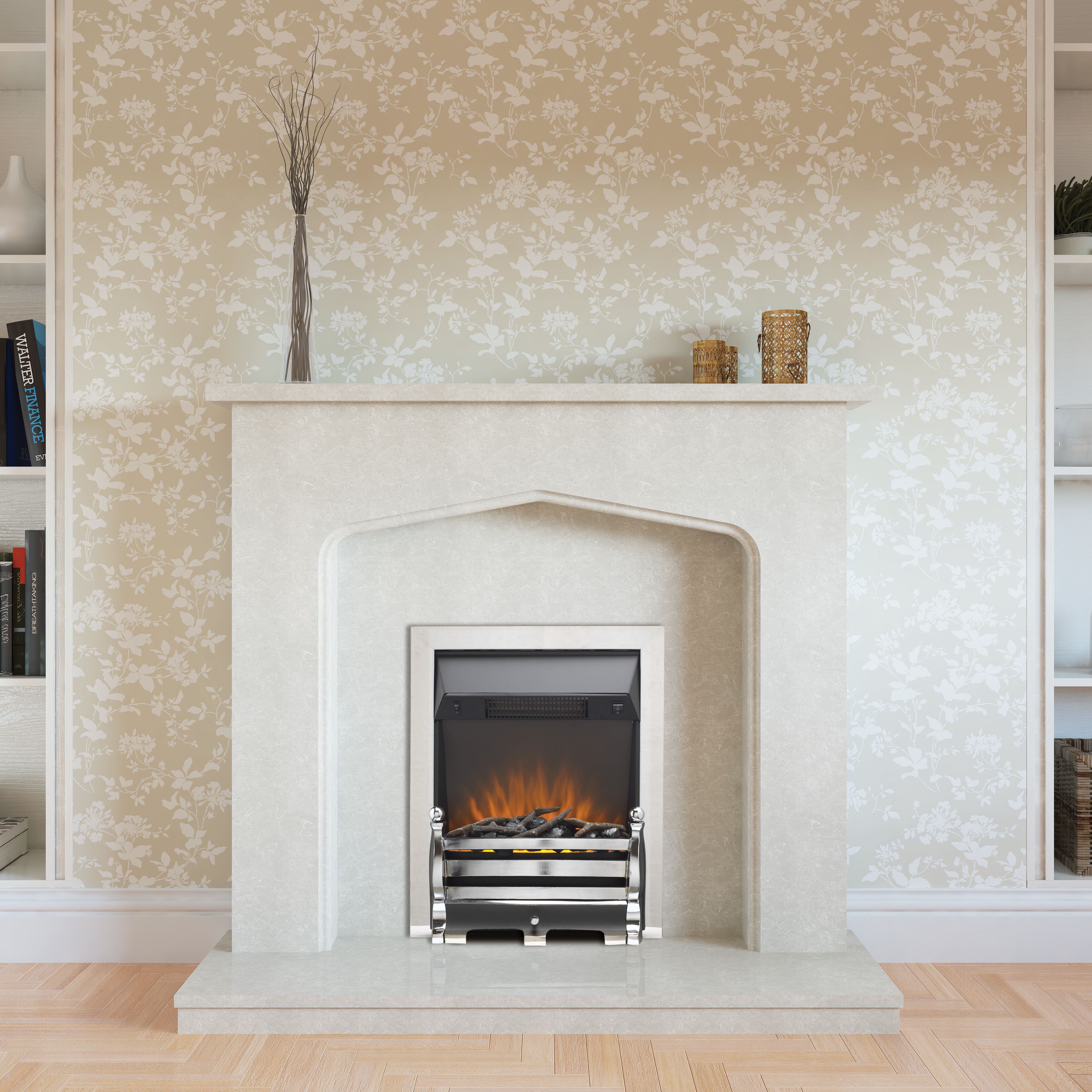 Be Modern Adriana Manila Fire surround set