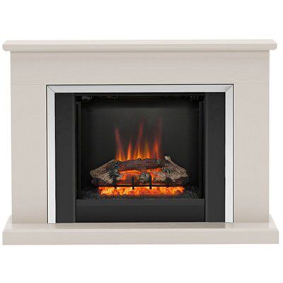 Be Modern Ashburnham Black cashmere Fire suite | DIY at B&Q