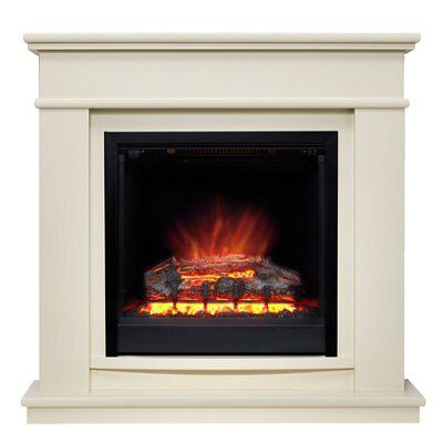 Be Modern Avalon Ivory effect Fire suite | DIY at B&Q