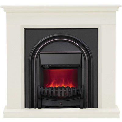 Be Modern Colville Soft white Fire suite | DIY at B&Q