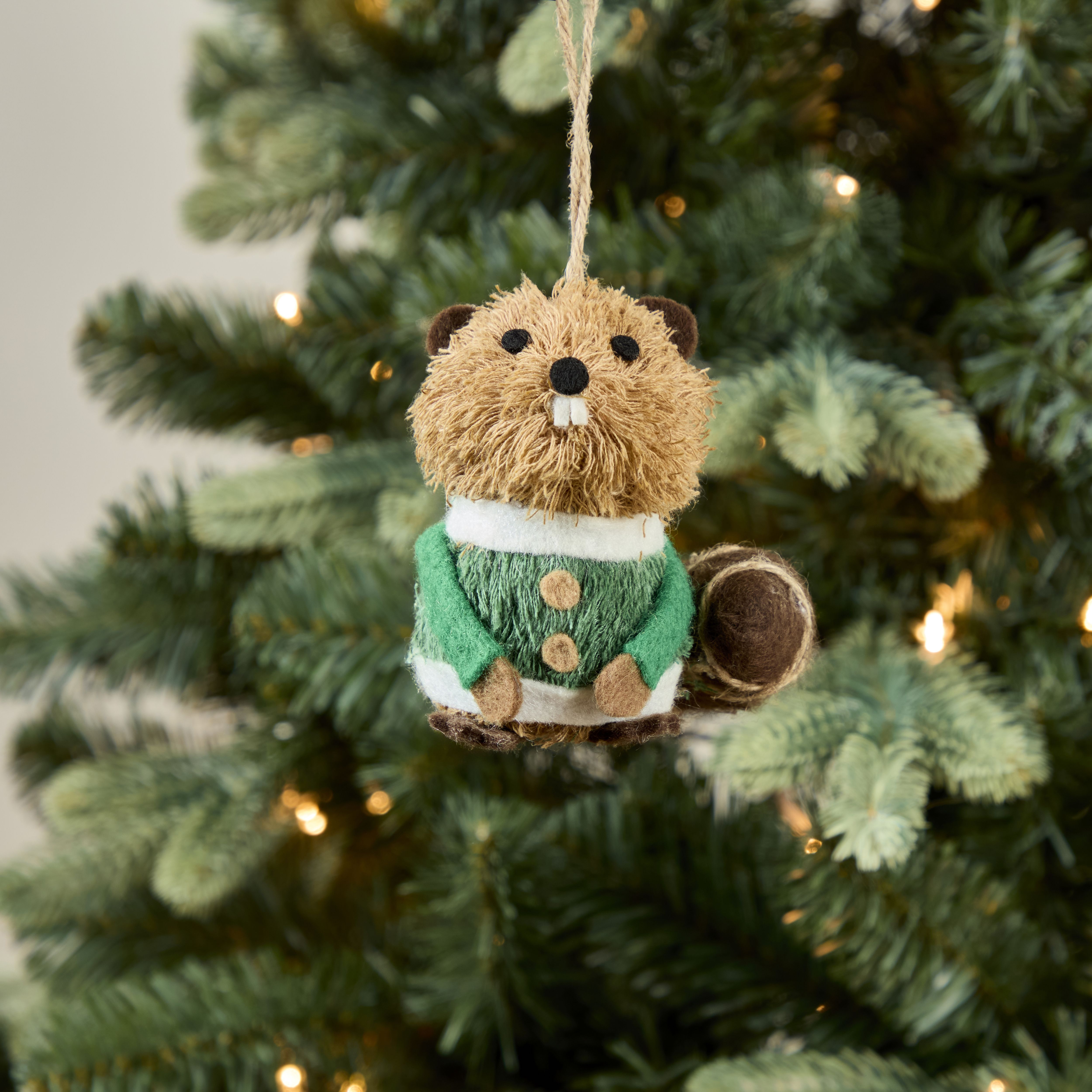 Beaver Hanging decoration - Multicolour