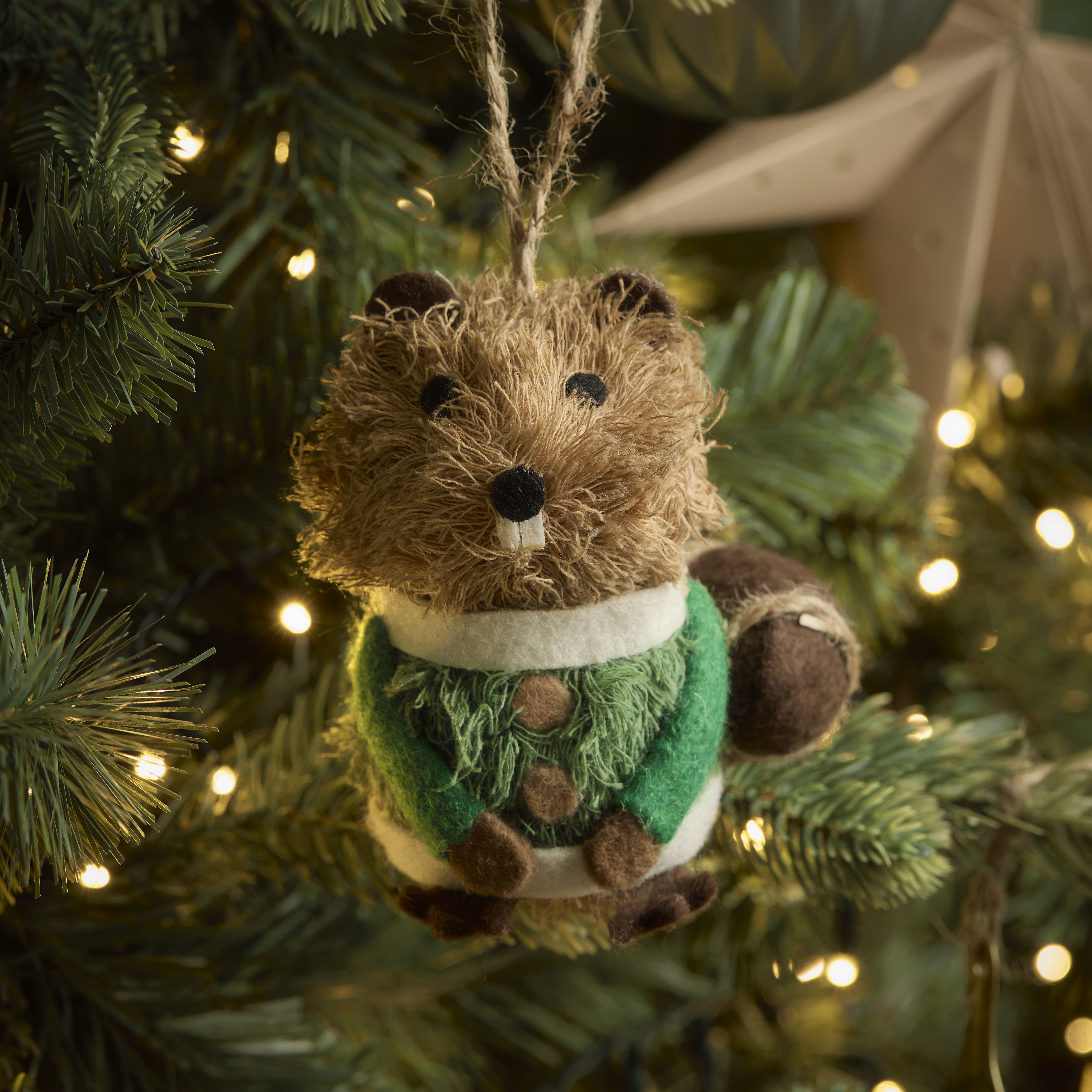 Beaver Hanging decoration - Multicolour