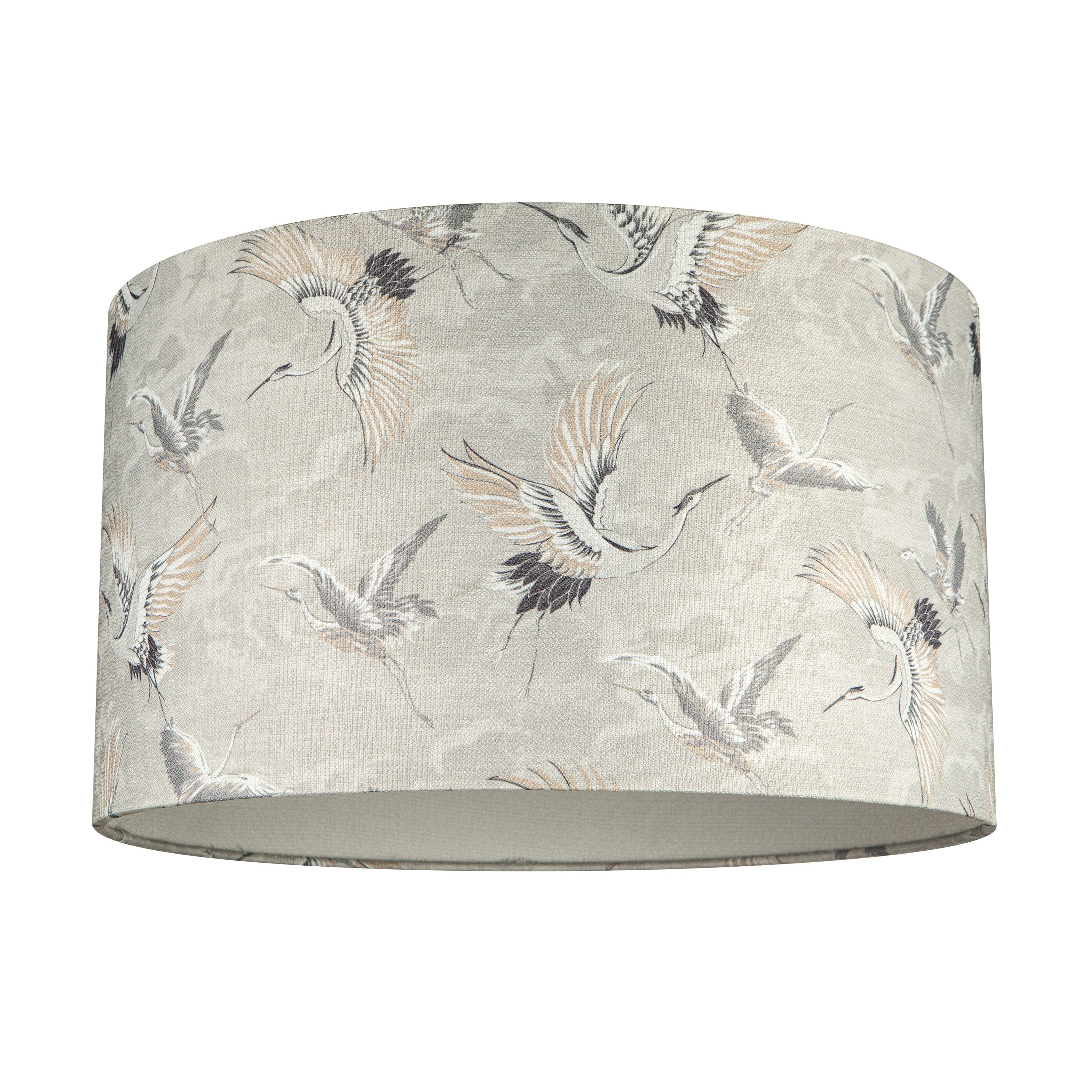 Beige Kranes Drum Lamp shade (D)40cm