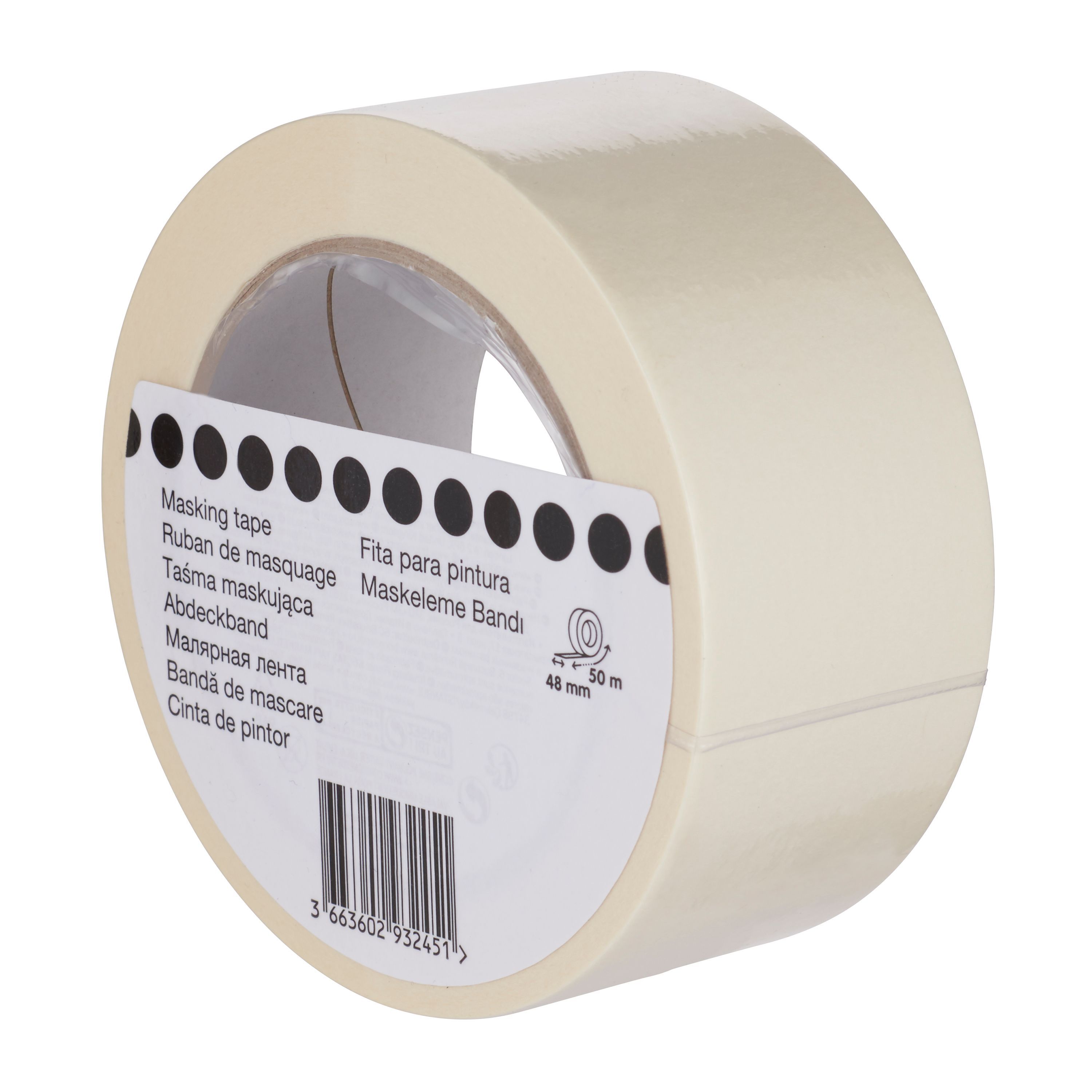 Beige Masking Tape (L)50m (W)48mm