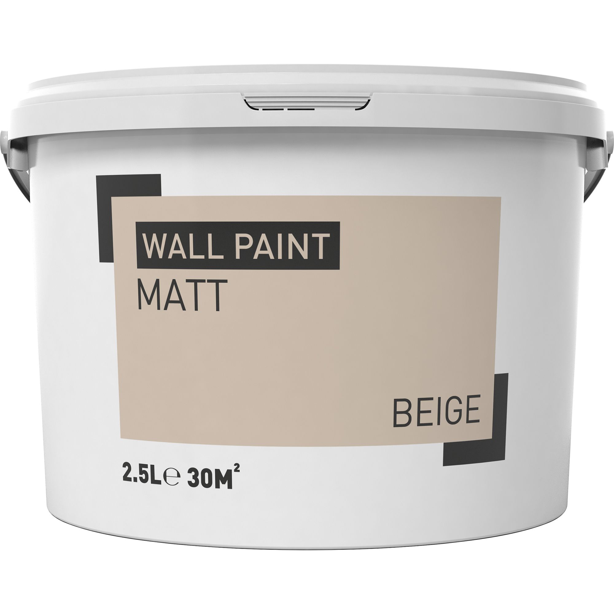 Beige Matt Emulsion paint, 2.5L | DIY at B&Q