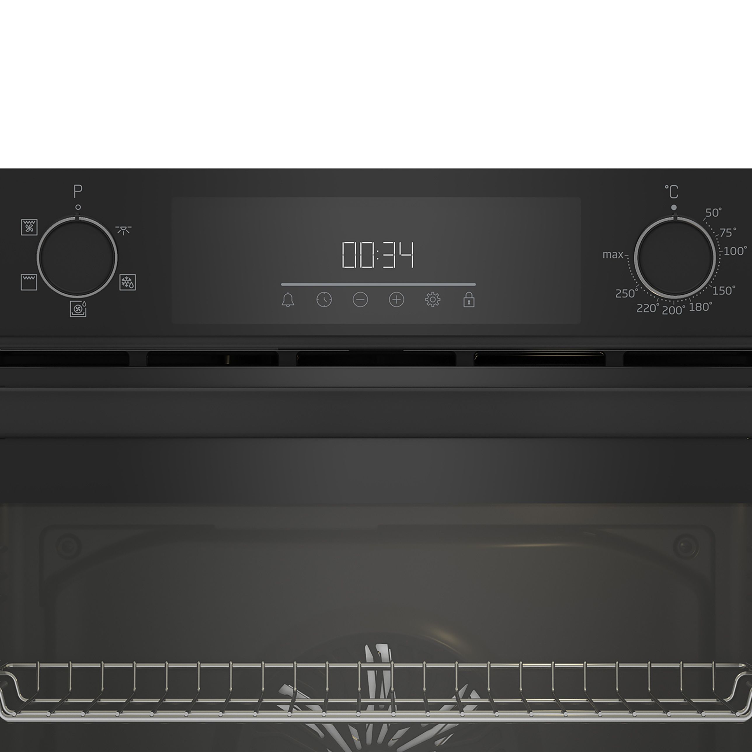 Beko BBIF12300B Built-in Single Fan Electric Oven - Black