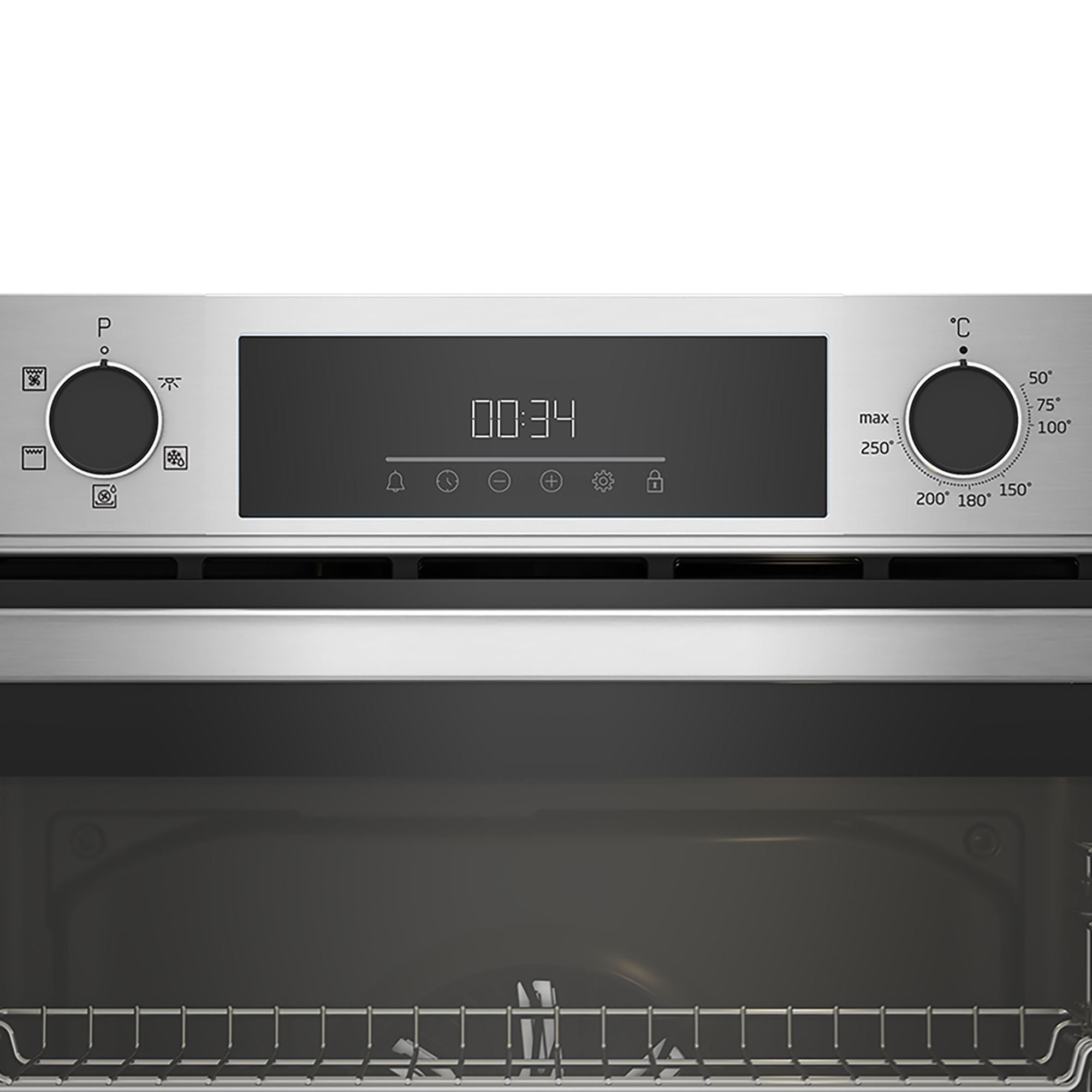 Beko BBIF12300X Built-in Single Fan Electric Oven - Stainless steel