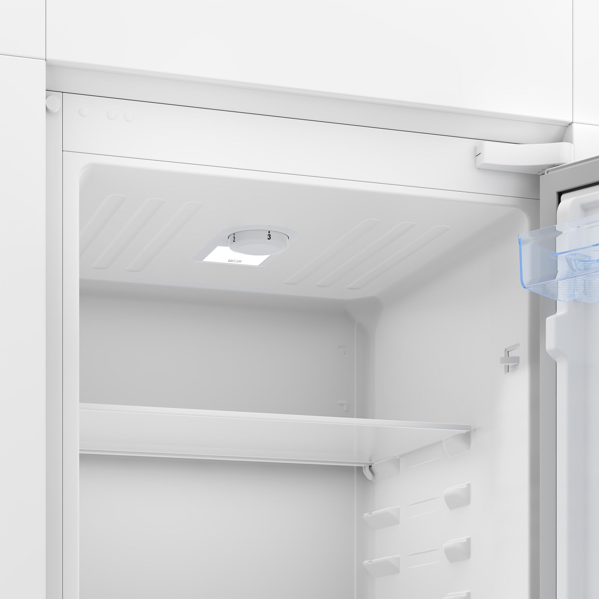 Beko BCFD450 50:50 Traditional Integrated Frost free Fridge freezer