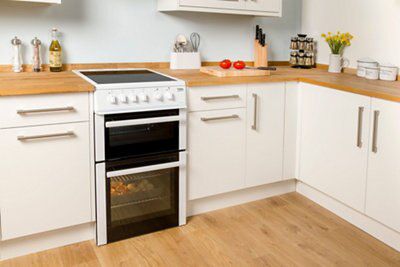 Cream electric cooker 50cm store