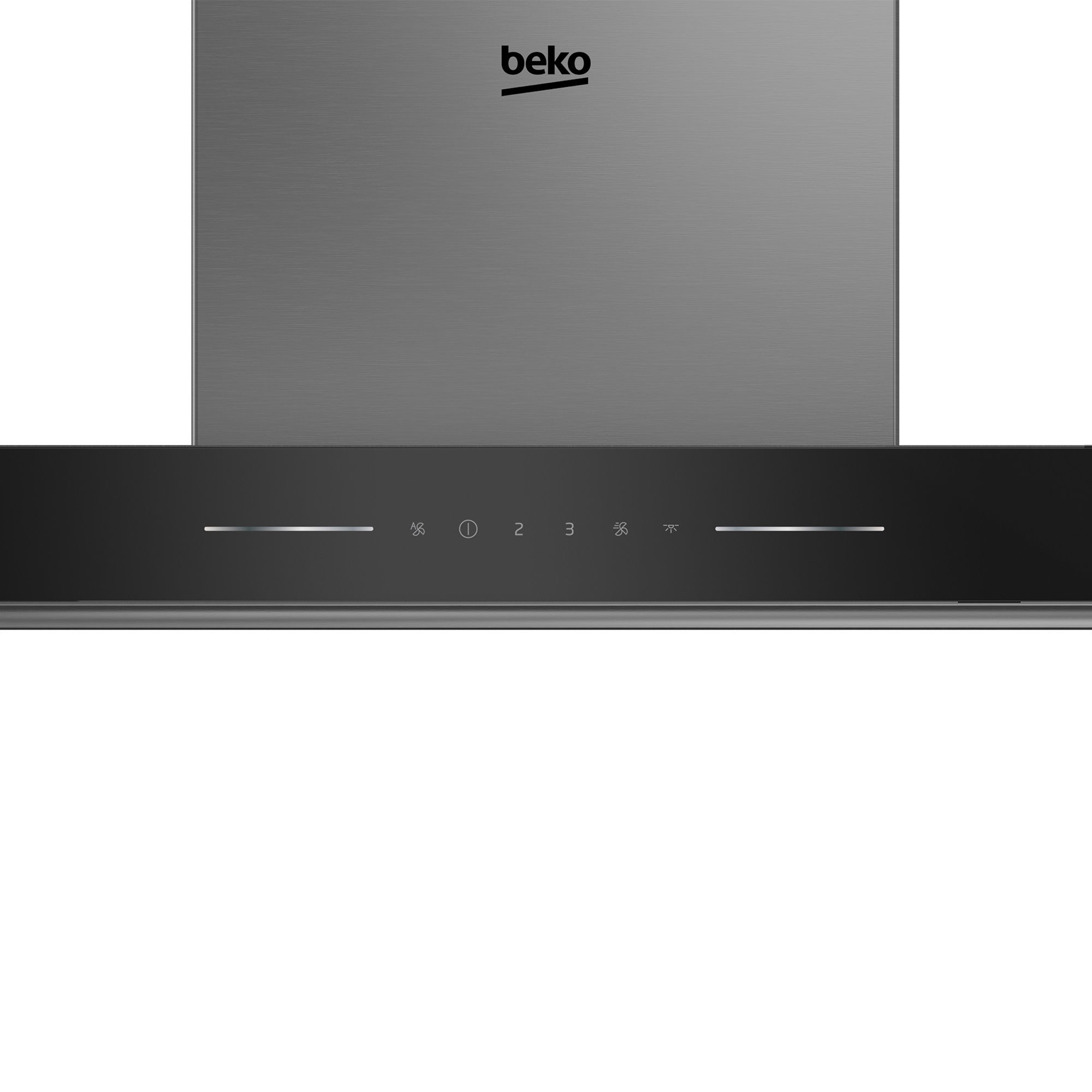 Beko BHCB66441BBH Stainless steel Box Cooker hood, (W)59.8cm | DIY at B&Q