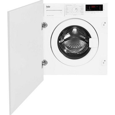 Beko WIY72545 7kg Built-in 1200rpm Washing machine - White | DIY at B&Q