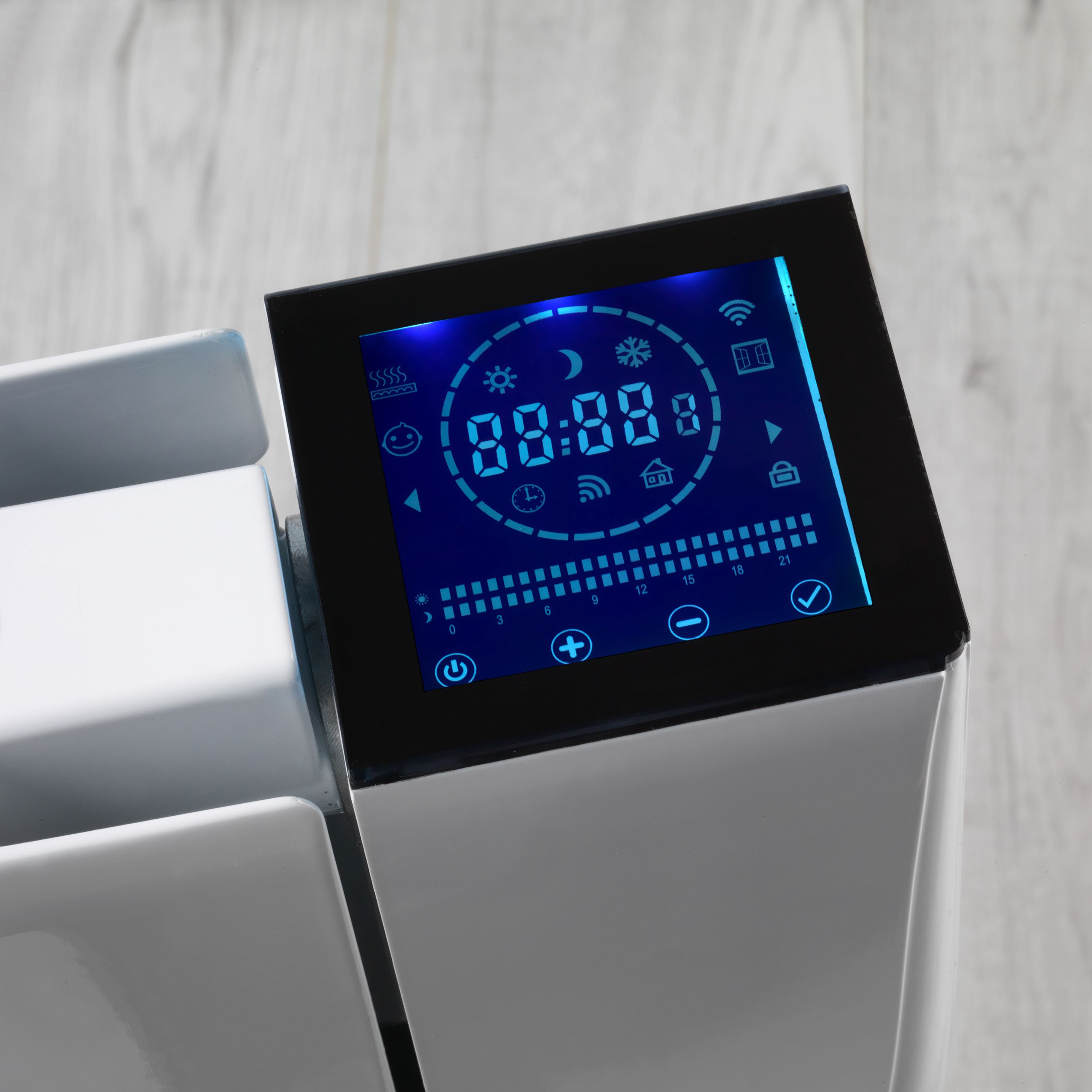 Beldray 1000W White Convector heater With timer function