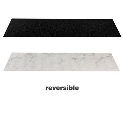 Beldray Alabaster & slate Hearth (W)1334mm (D)362mm | DIY at B&Q