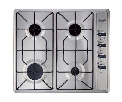 BELLING 4 BURNER GAS HOB GHU60GC | DIY at B&Q