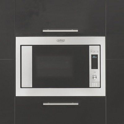 Belling 444442598 30L Built-in Microwave - Brushed