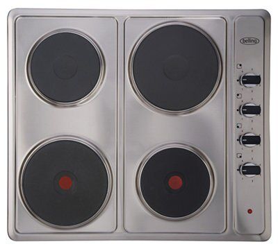 Belling SHU60 59cm Solid plate Hob