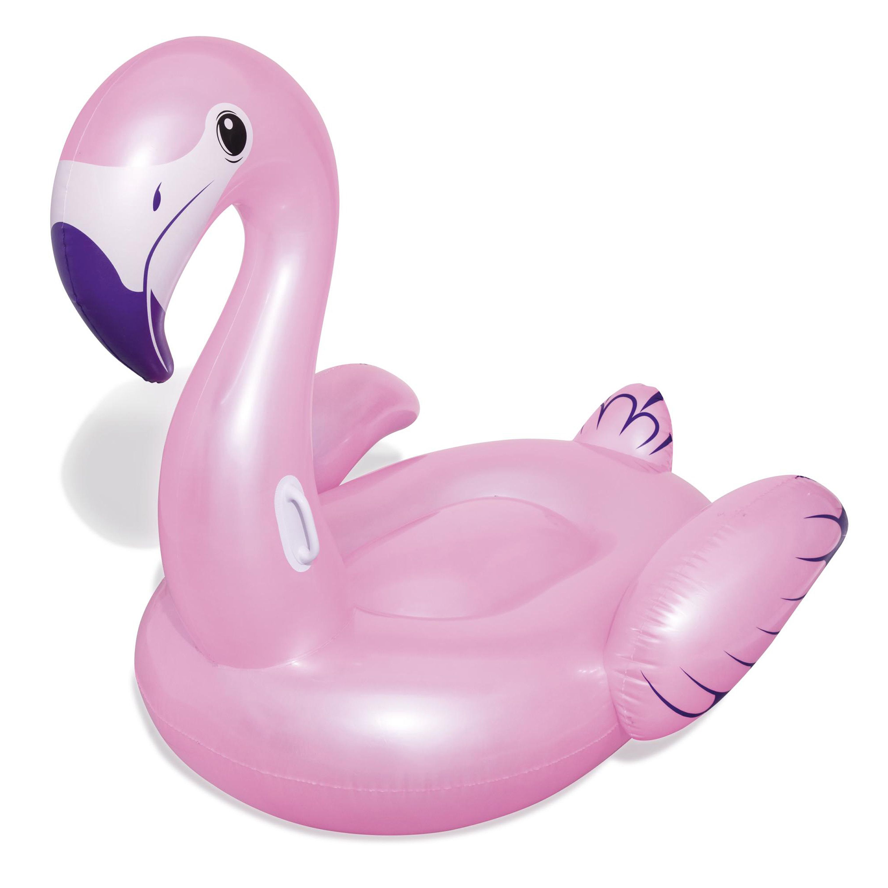 Bestway Luxury flamingo Inflatable rider | DIY at B&Q