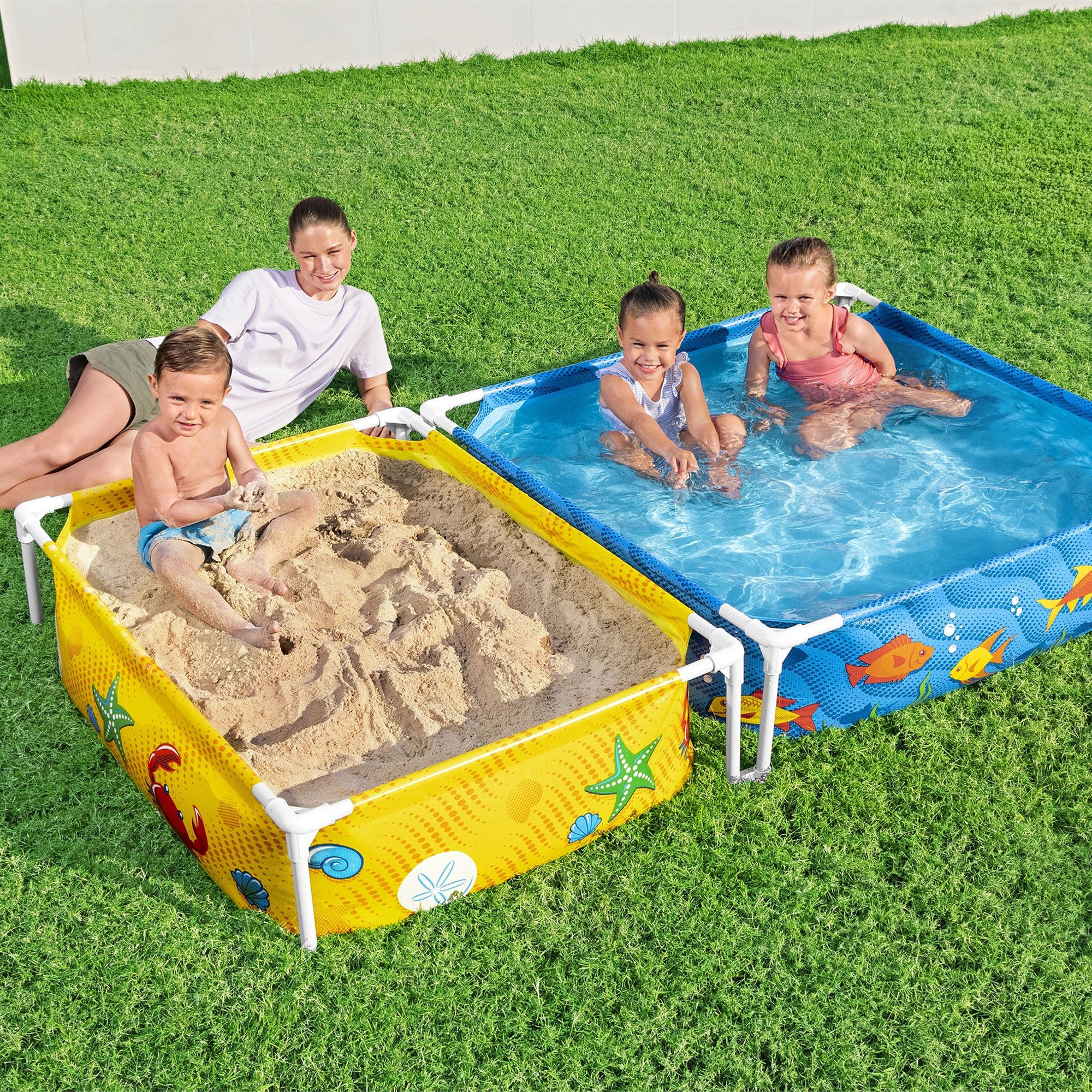 Bestway Multicolour Rectangular Sand pit & pool