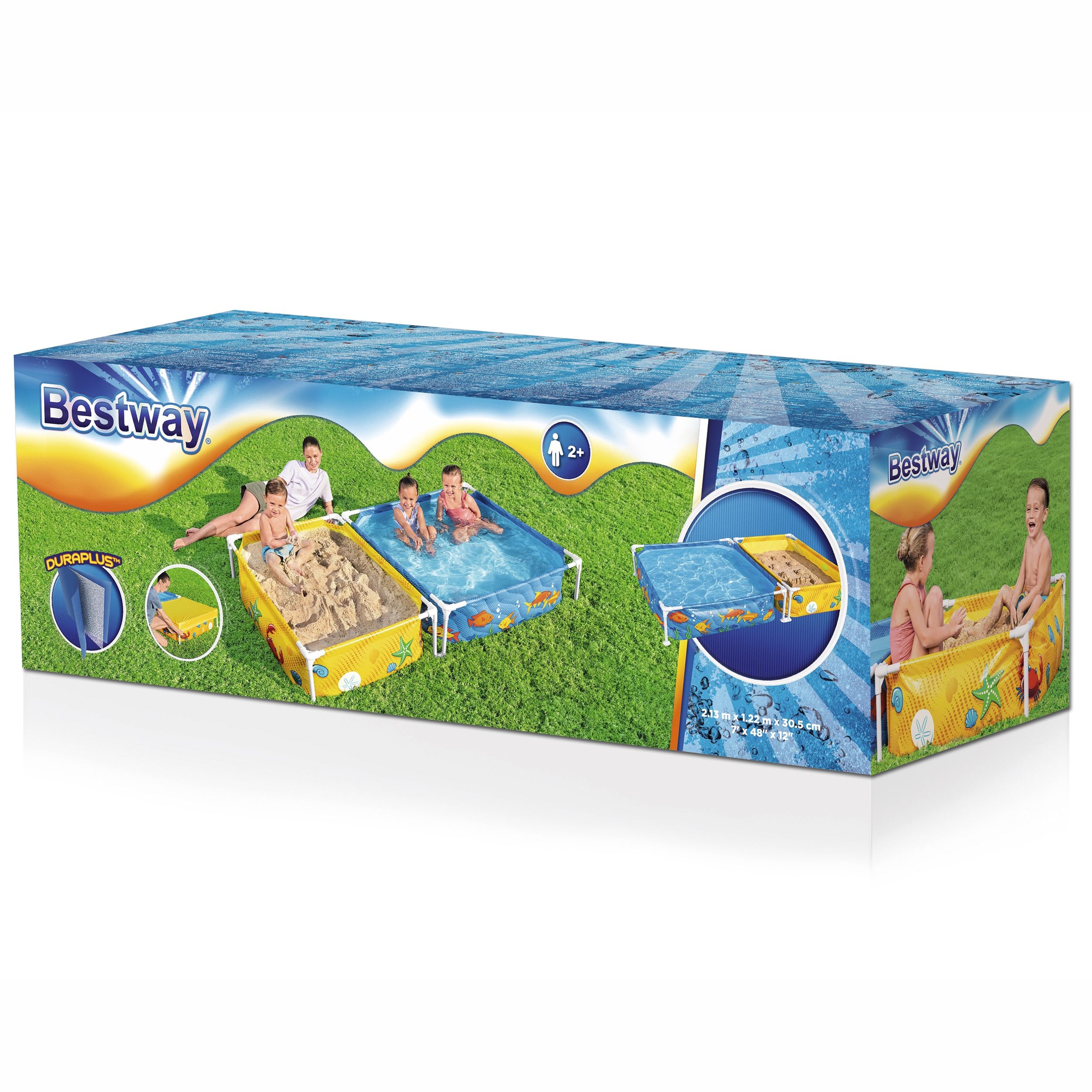 Bestway Multicolour Rectangular Sand pit & pool