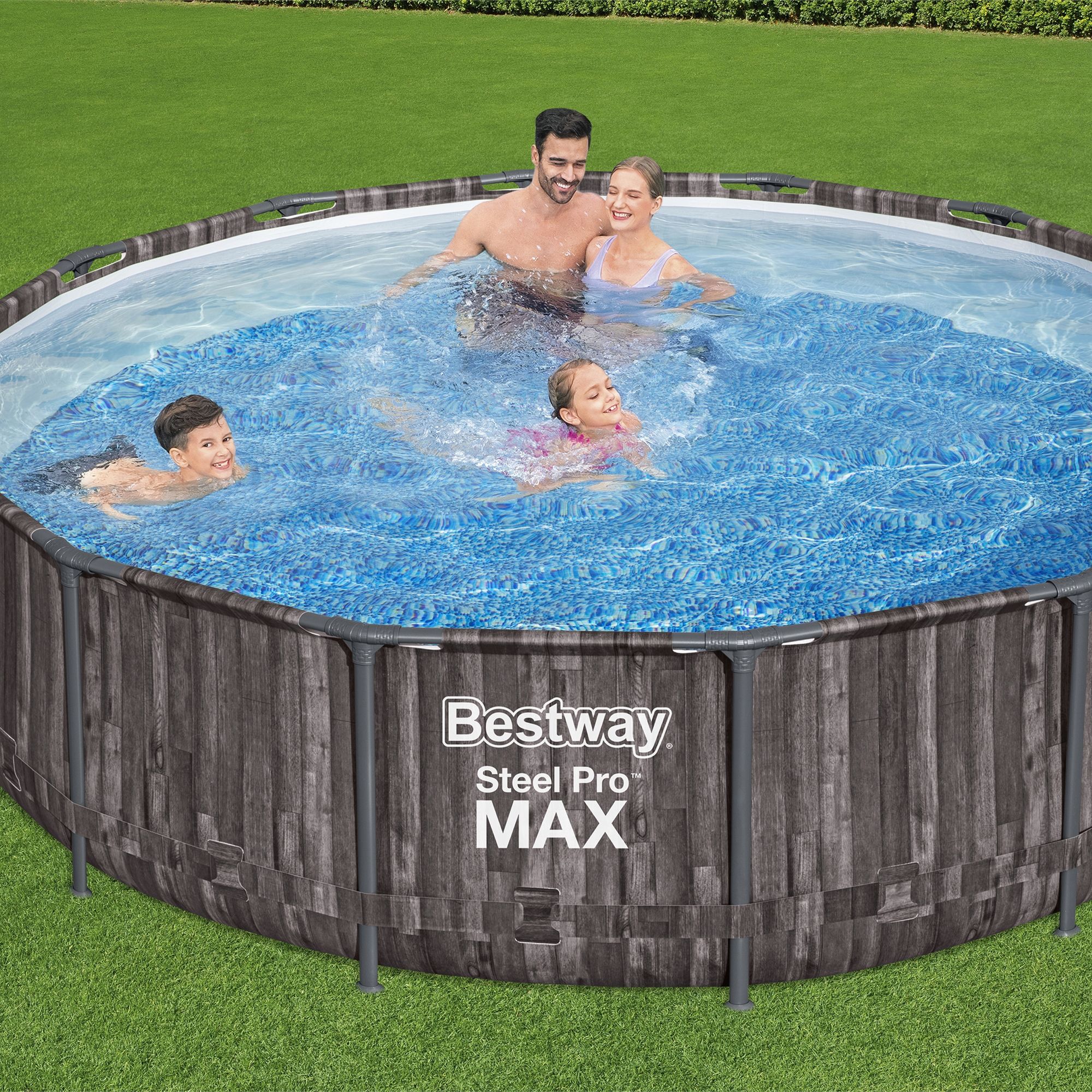 Bestway Steel Pro MAX™ Swimming pool with pump (L) 4.27m x (H) 107cm