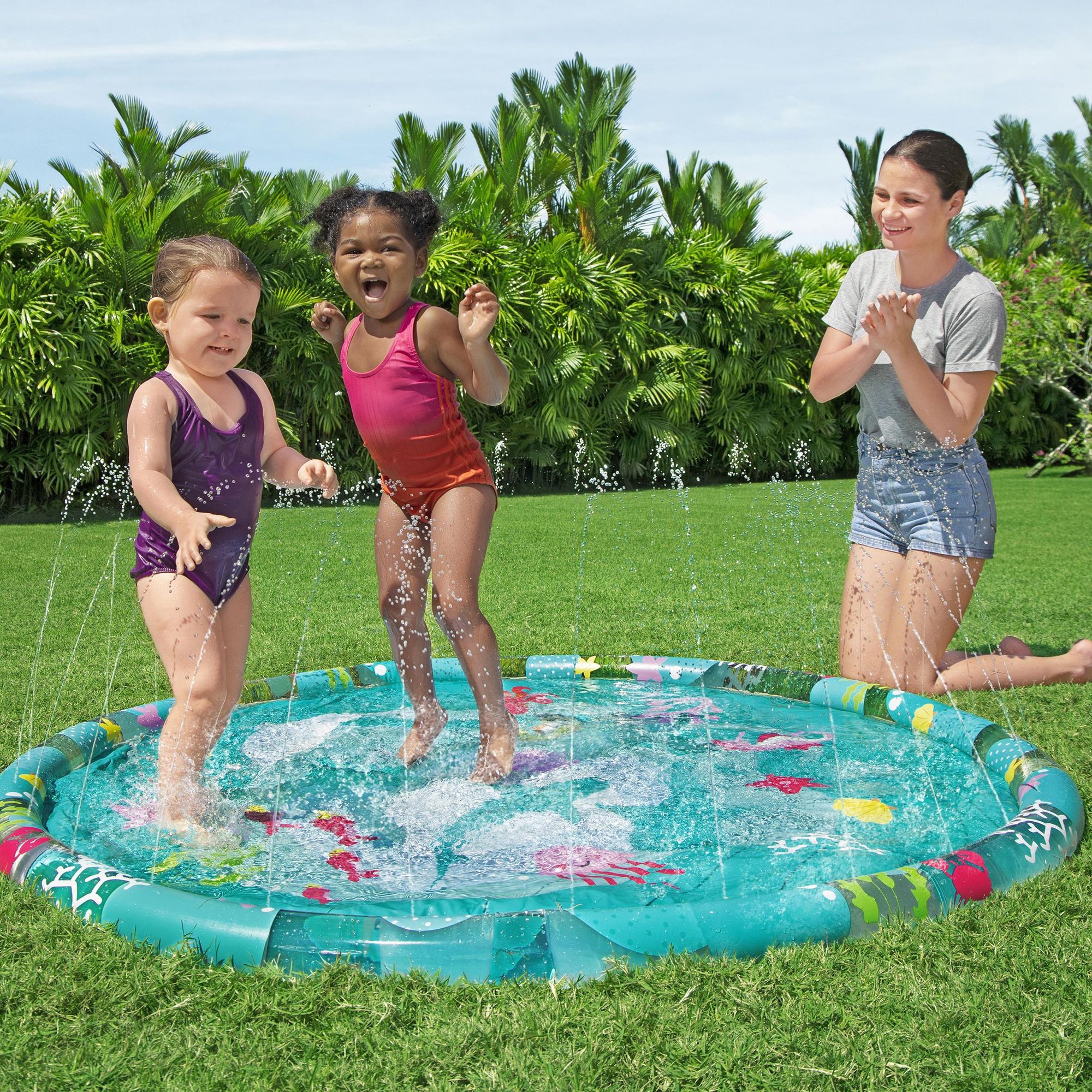 Bestway Underwater utopia Splash pad PVC Paddling pool