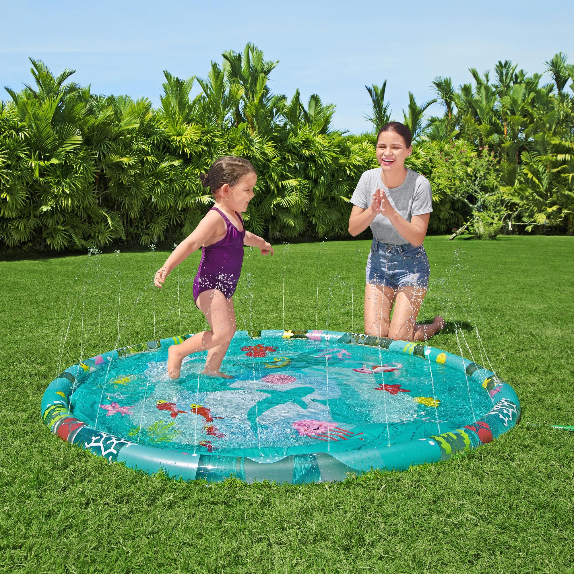 Bestway Underwater utopia Splash pad PVC Paddling pool