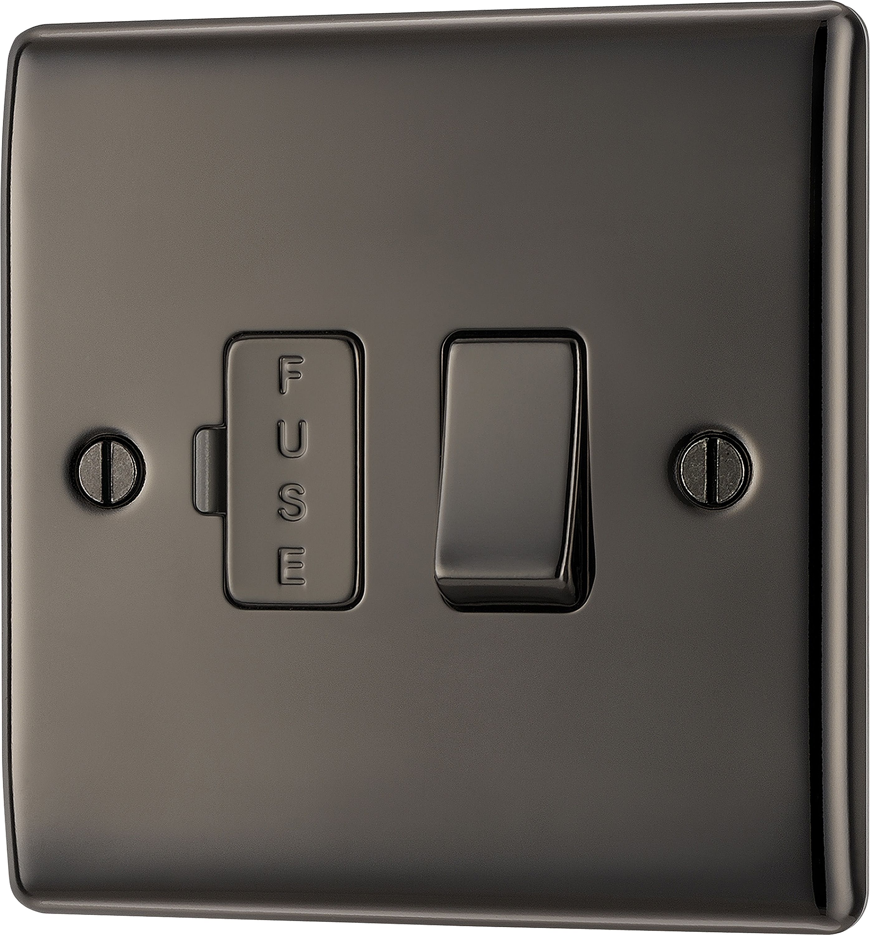 BG 13A 1 gang 2 way Raised slim profile Switched Fused connection unit ...