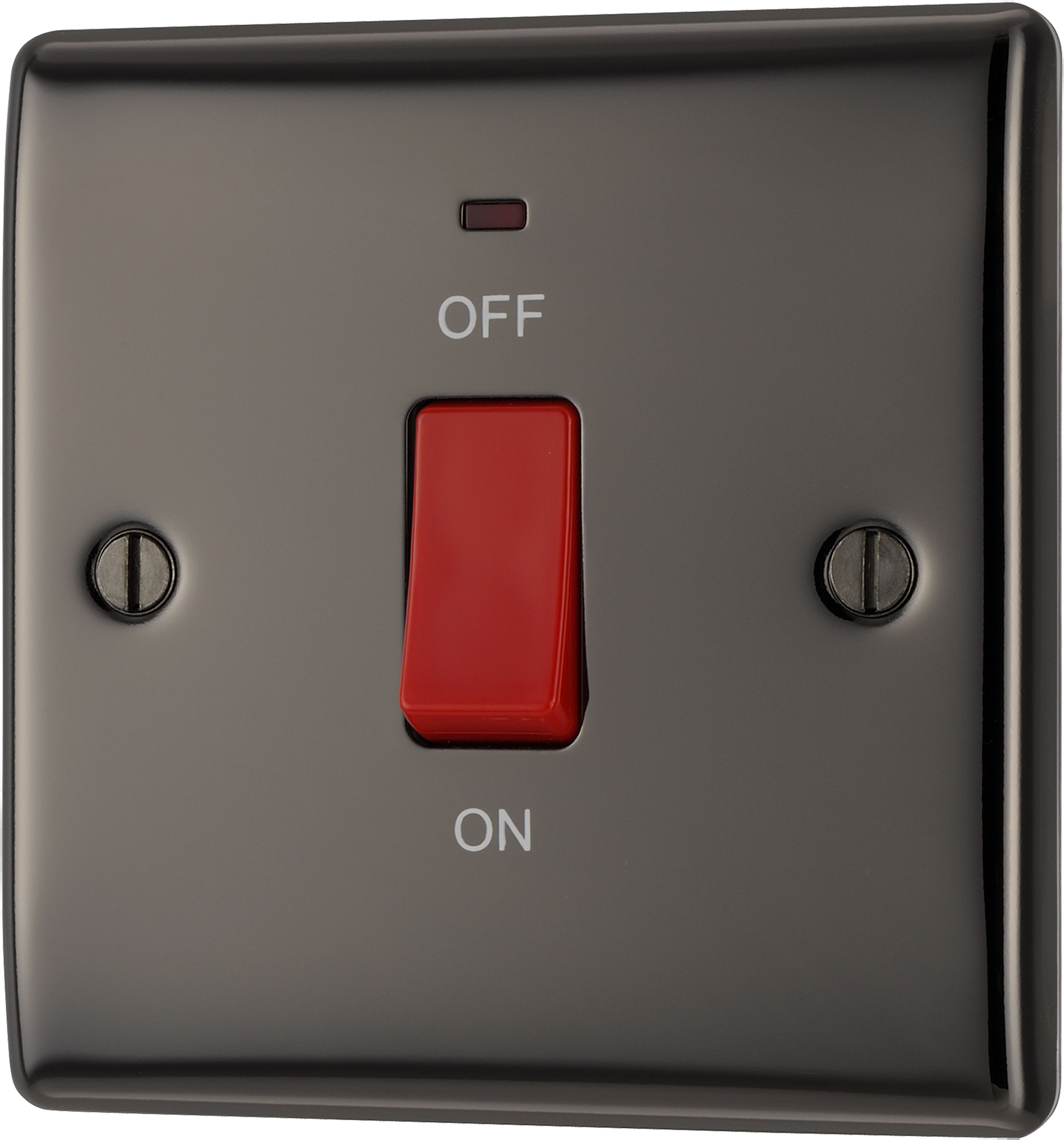 BG 45A Black Nickel Rocker Raised slim Control switch with LED ...