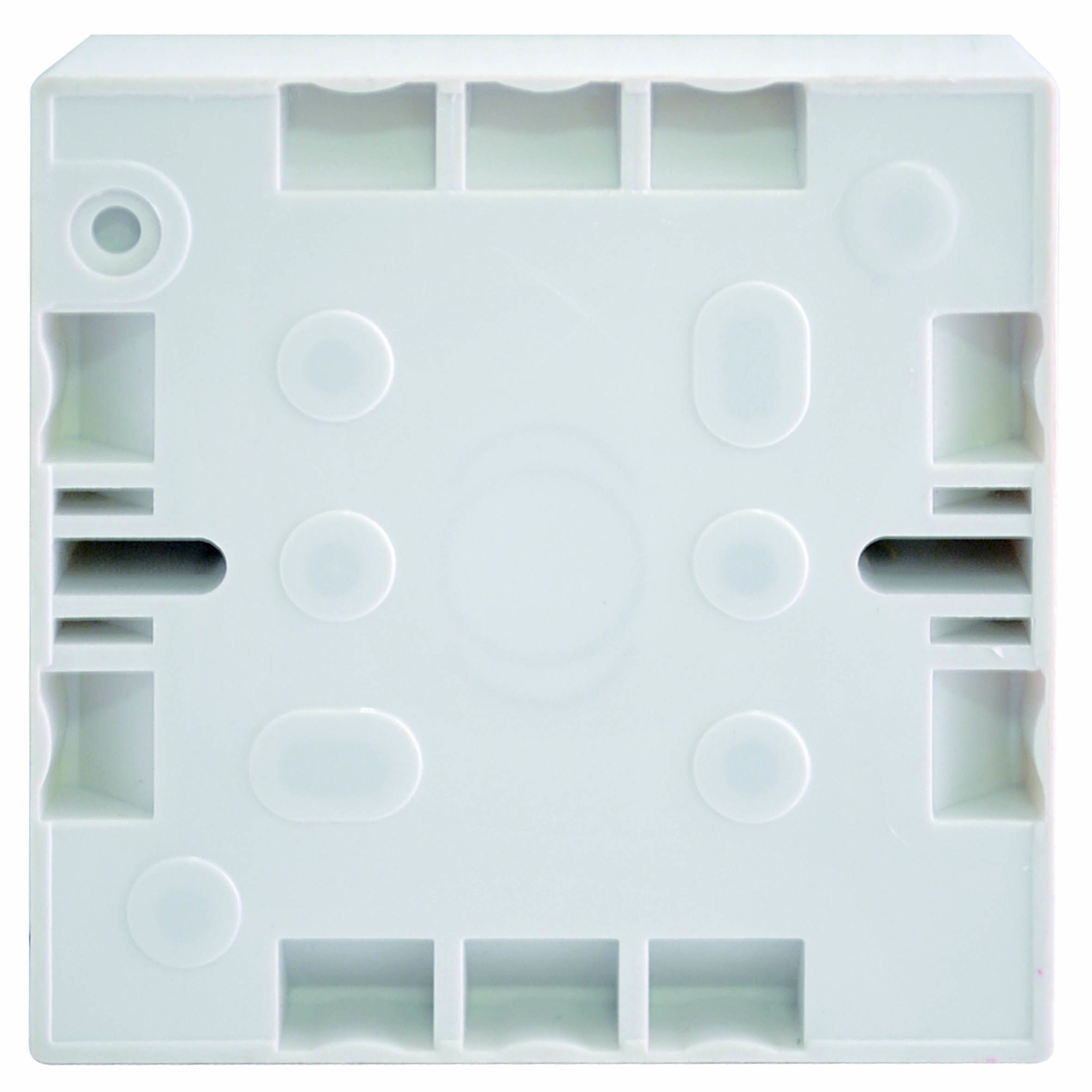 BG Plastic 1-Gang 30mm Single Pattress box