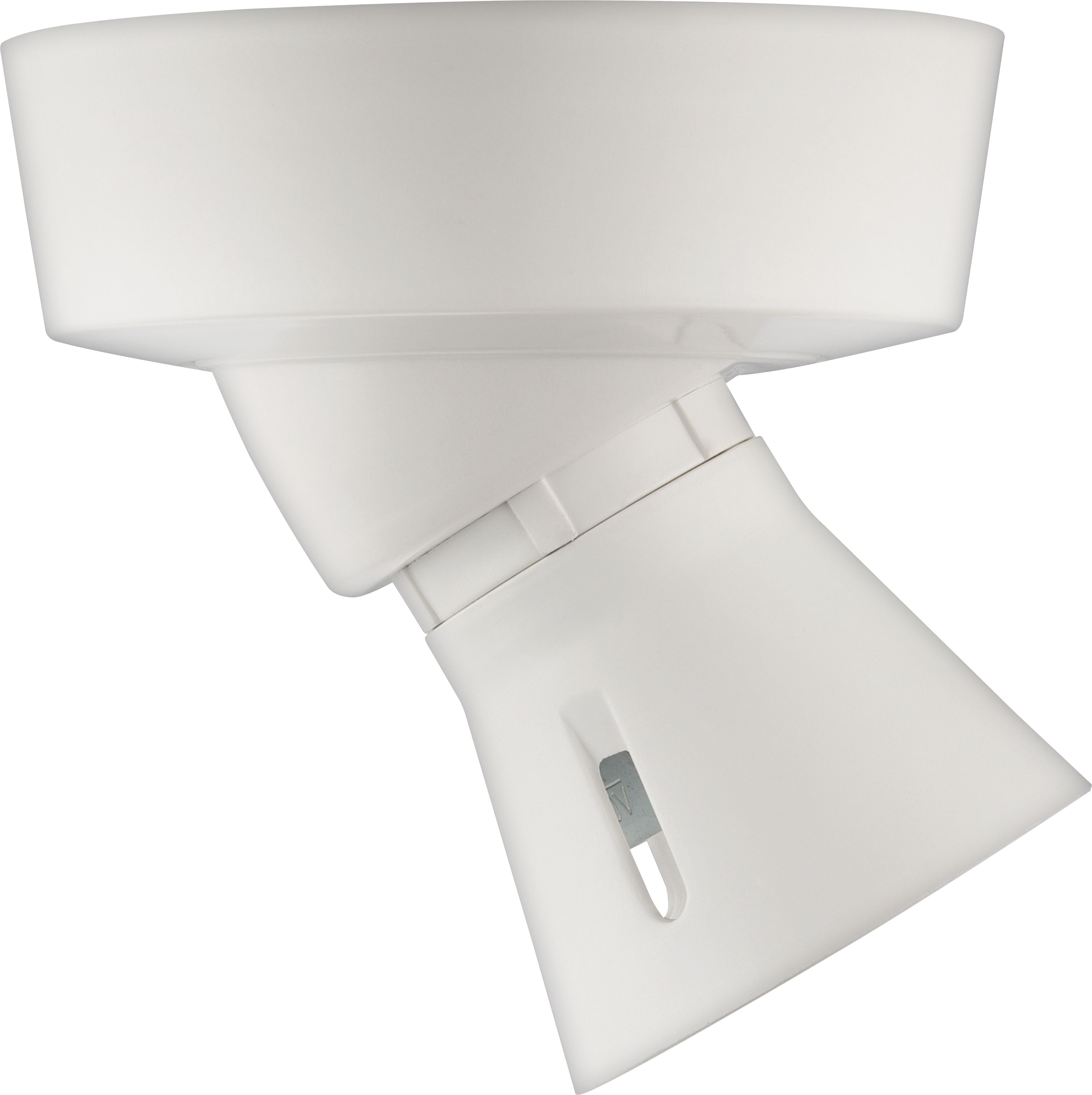 BG White Bayonet cap (B22) Angled Batten lampholder 767