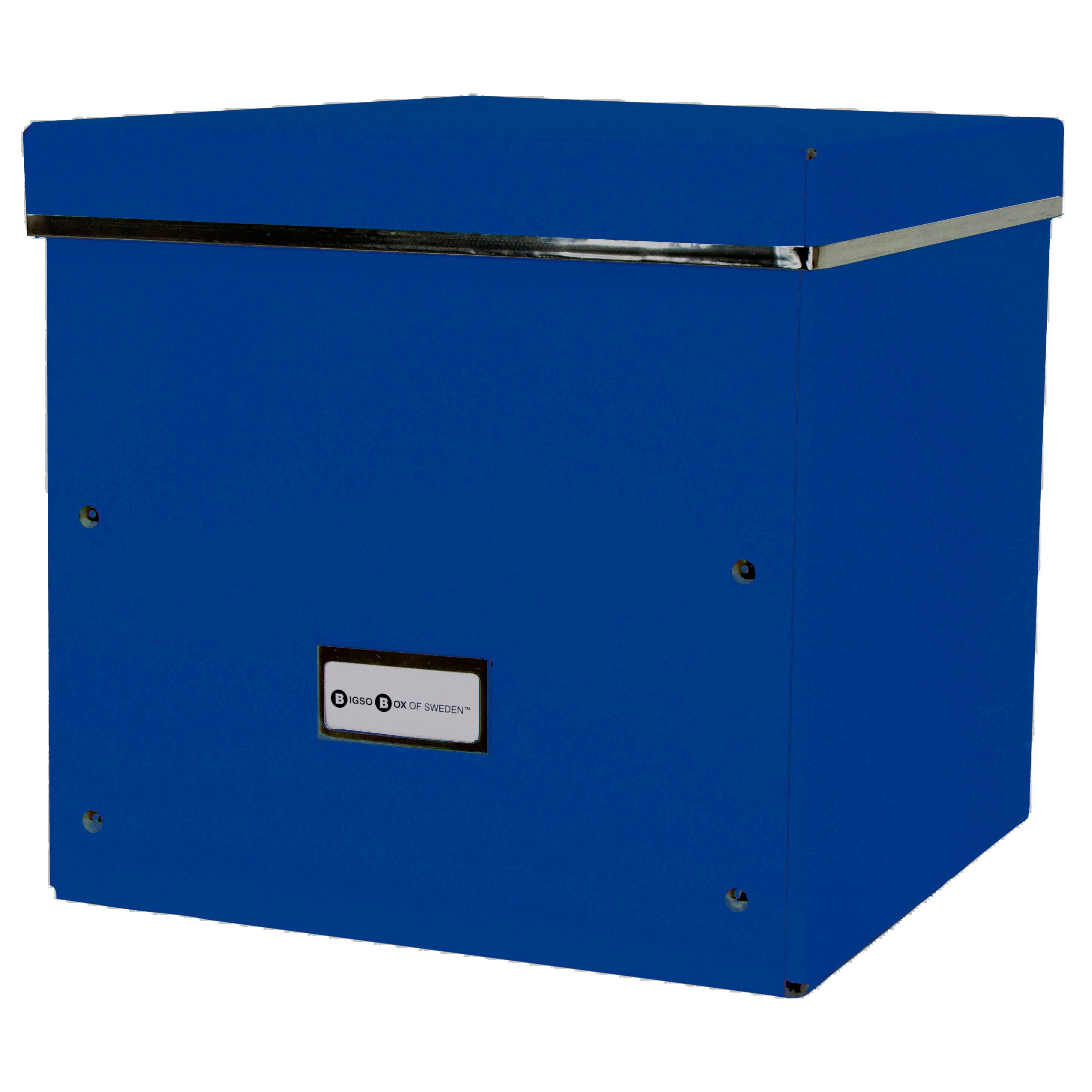 Bigso Box Blue Storage box | DIY at B&Q