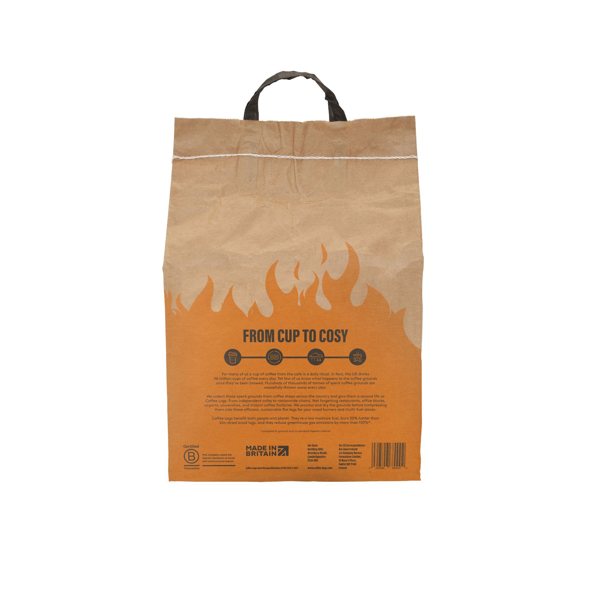 bio-bean Coffee log, Pack of 16