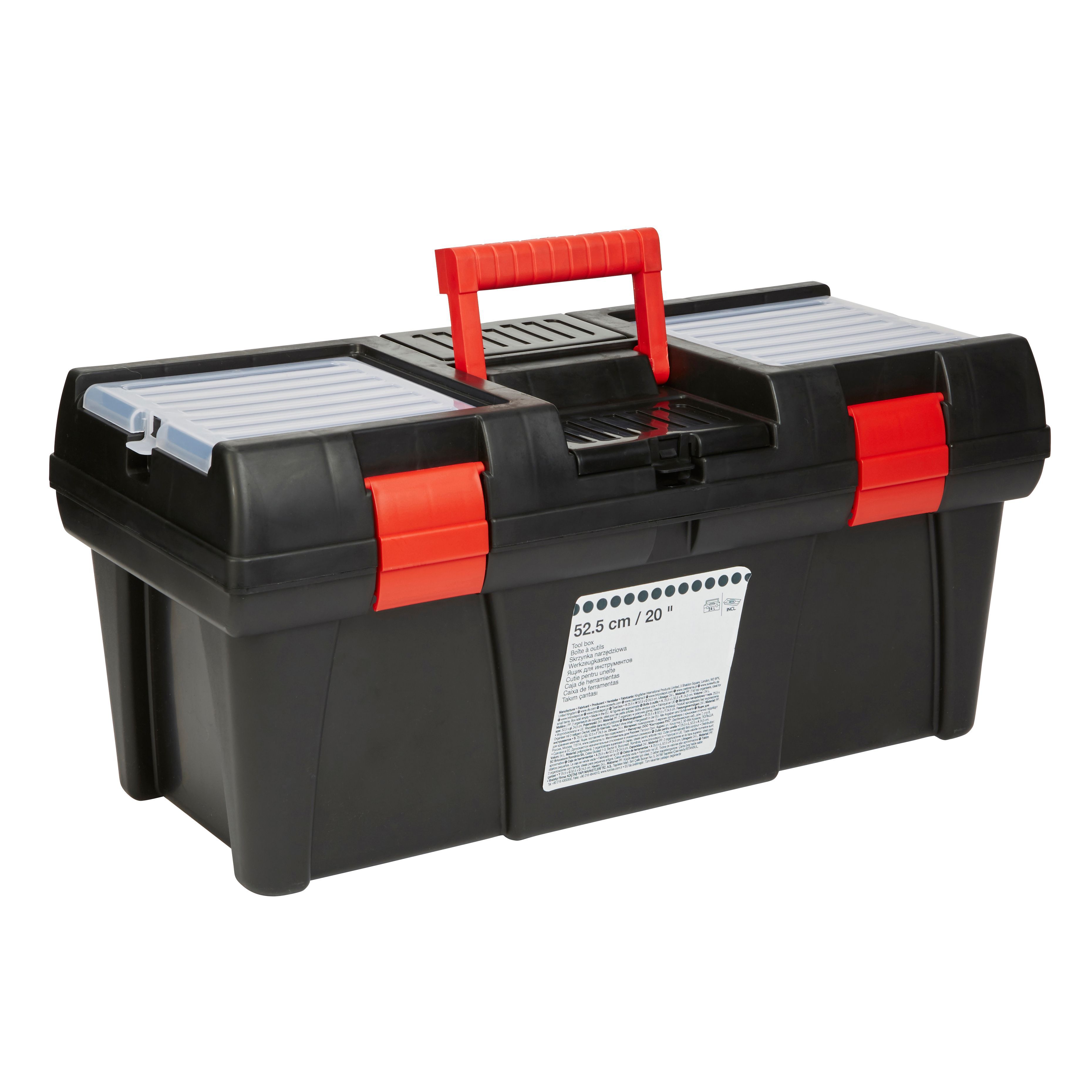 Black 20in Toolbox