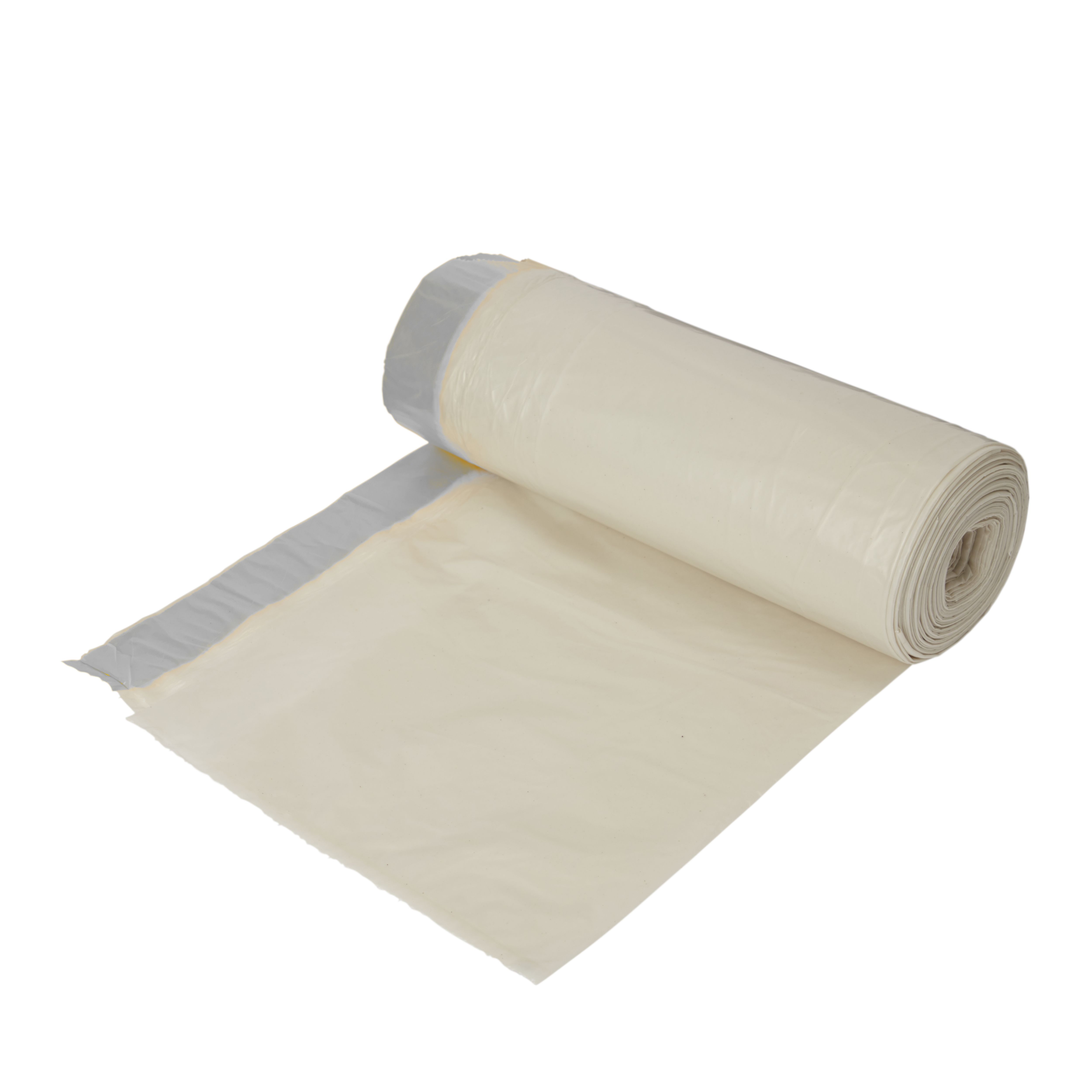 Black 70L Bin bag, Pack of 20
