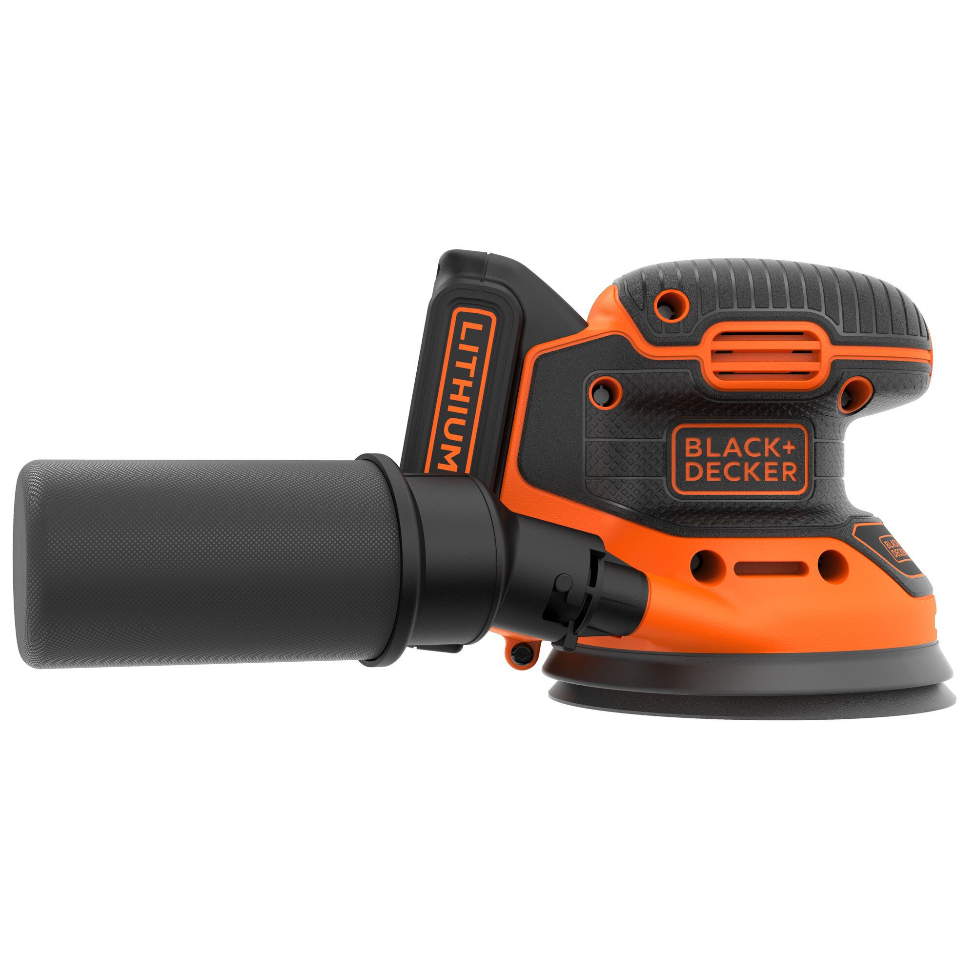 Black Decker 18V 125mm 1.5 Li ion POWERCONNECT Cordless Random orbit sander BDCROS18