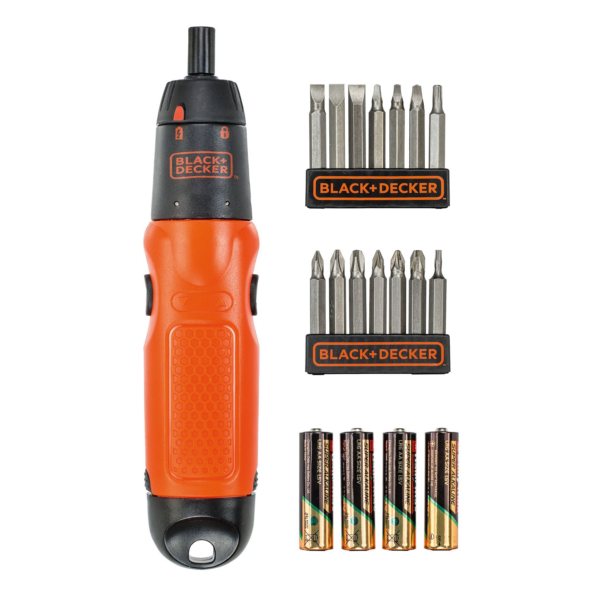 Black+Decker Screwdriver & bit set (19 piece)