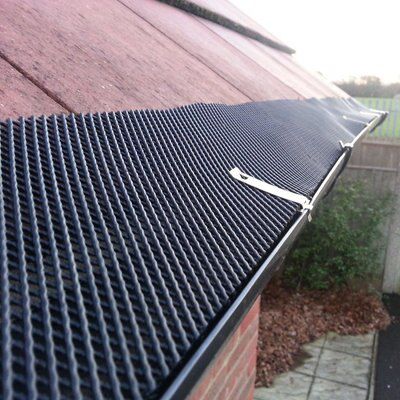 Black Gutter grid | DIY at B&Q