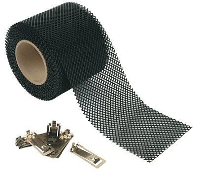 Buy Black Gutter grid at B&Q