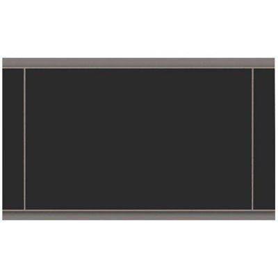 Buy Black MDF Cladding (W)250mm (T)10mm, Pack | DIY at B&Q