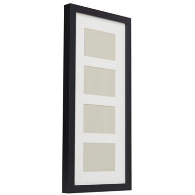 Black Multi aperture Multi Picture frame (H)64cm x (W)29cm | DIY at B&Q