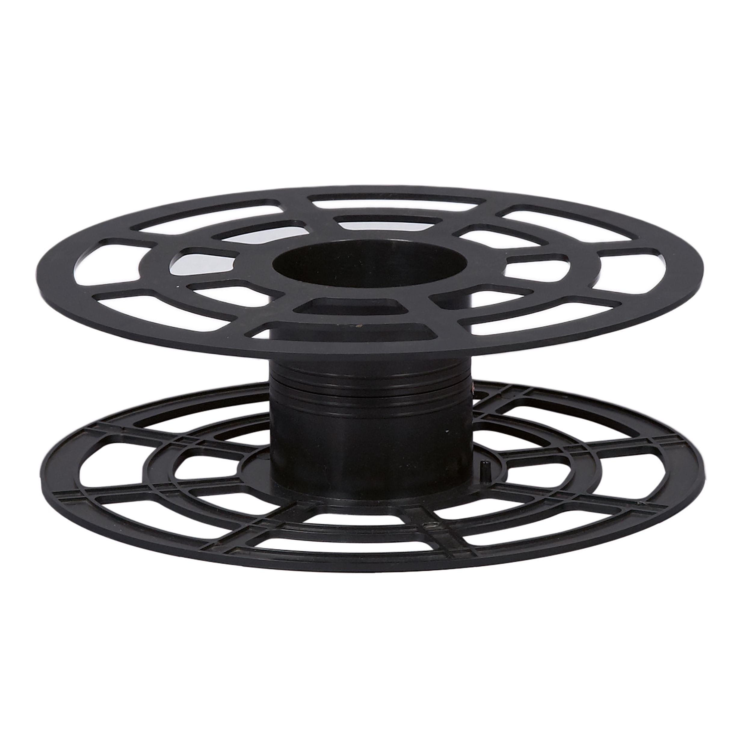 Black Small Plastic Christmas light storage reel (D) 260mm at B&Q
